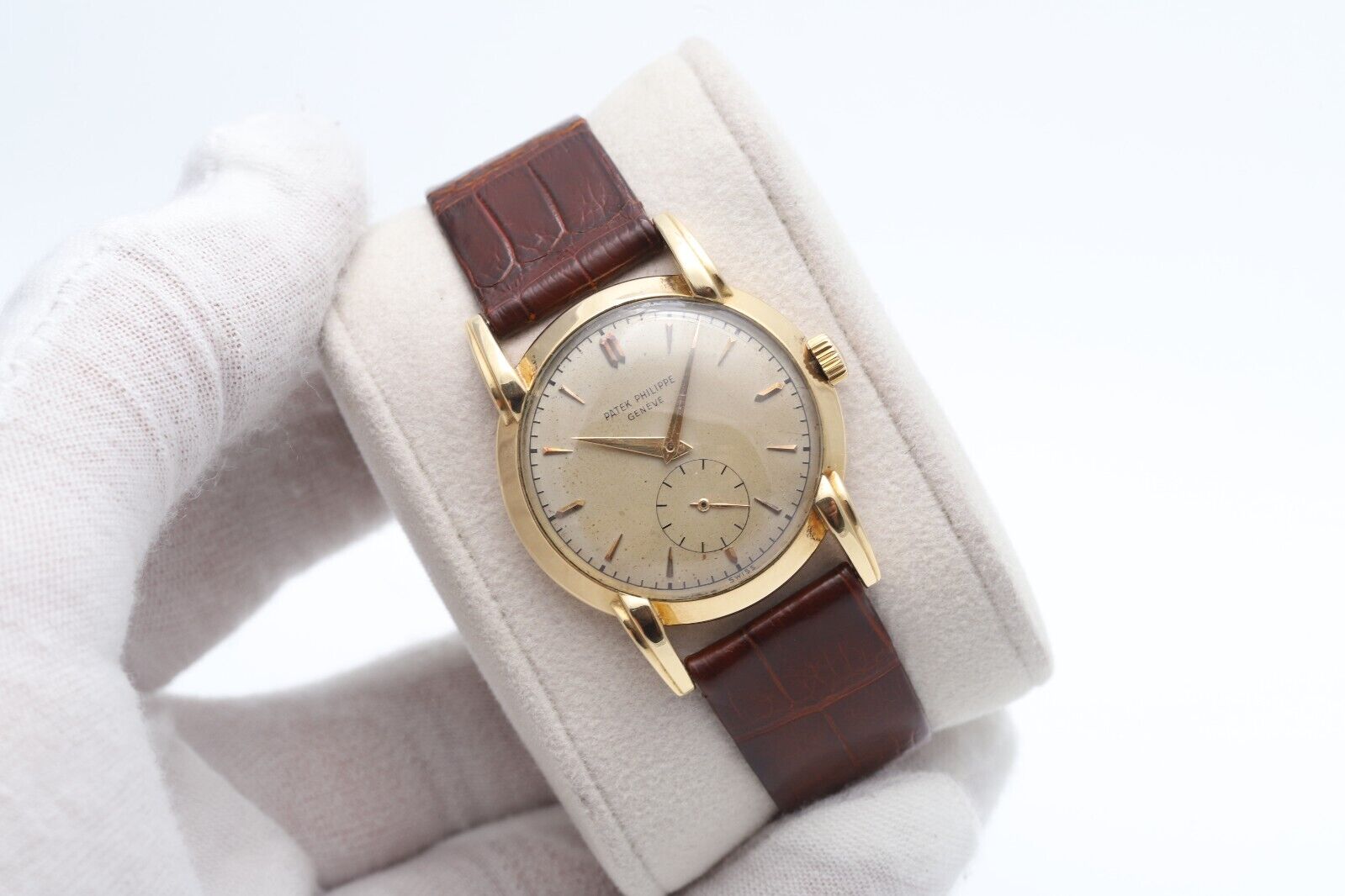 Patek Philippe Calatrava Vintage Rare Gold Watch - Whizz Watch